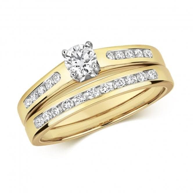 Luxury 9K Gold Diamond Bridal Rings – Acotis Jewellery