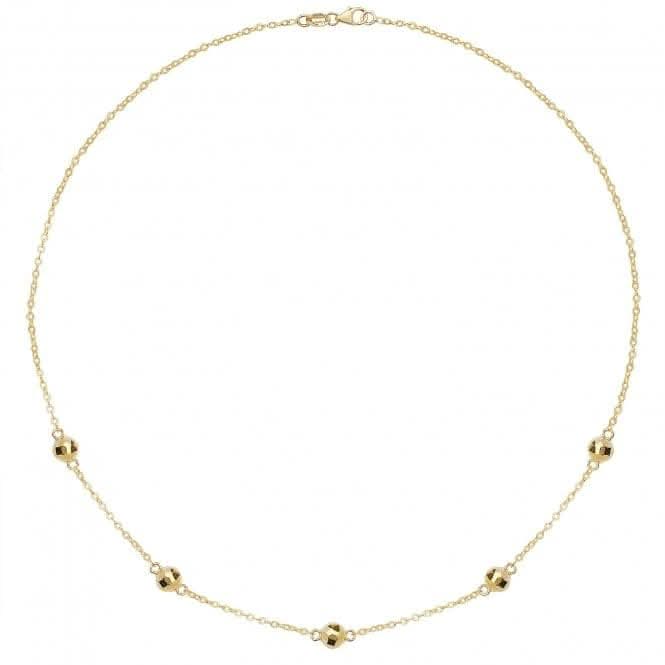 9ct Yellow Gold Ladies Necklet NK064 – Acotis Jewellery