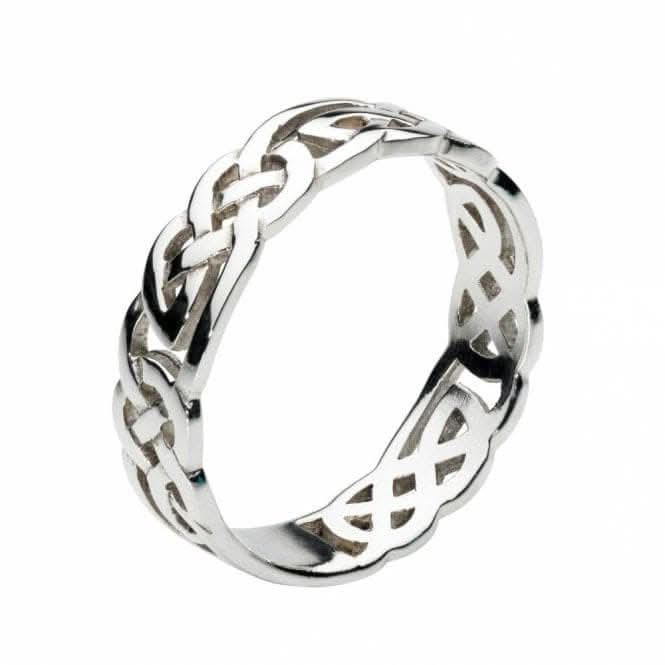 Heritage Aela Celtic Open Knotwork Band Ring 2269HP – Acotis Jewellery