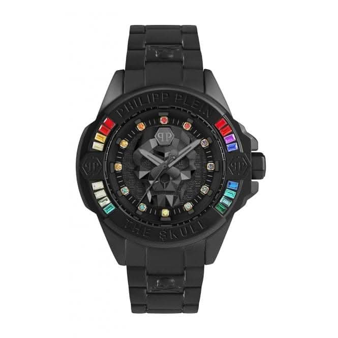 Philipp Plein The Skull Genderless Steel Black Unisex Watch PWNAA0522 ...